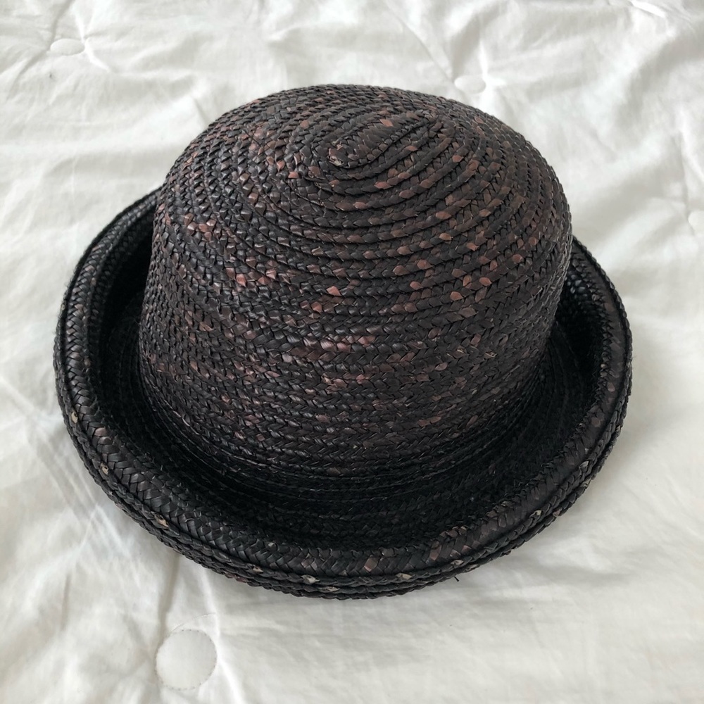 Vintage Straw Bowler Hat Like Vickie’s From Stranger … - Gem